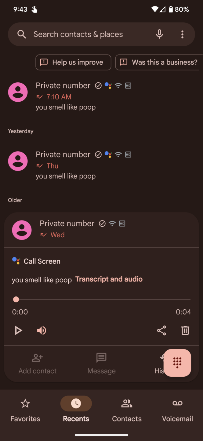 Call Screen on Pixel 7 Pro saves me from daily insults - Android Authority