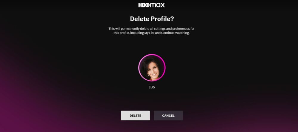Here's how to delete an HBO Max profile - Android Authority