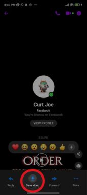 How to save videos on Messenger - Android Authority
