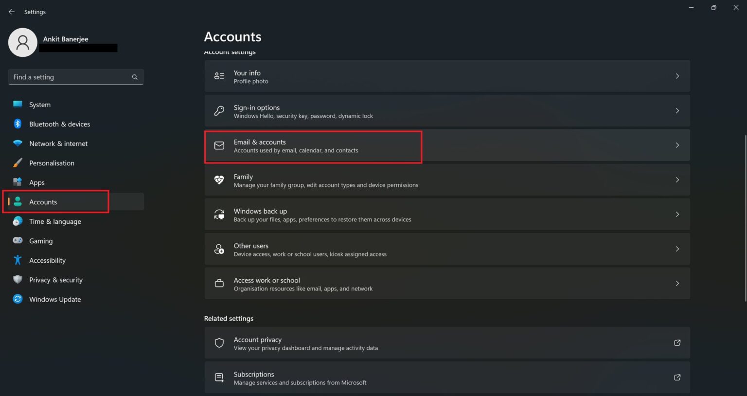 How to change your username in Windows 11 - Android Authority