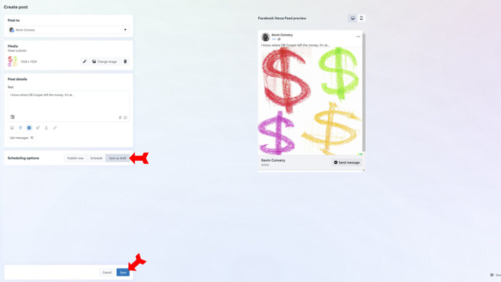 How to find your saved drafts on Facebook - Android Authority