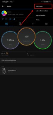 How to edit activities and workouts in Garmin Connect - Android Authority