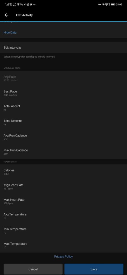 How to edit activities and workouts in Garmin Connect - Android Authority