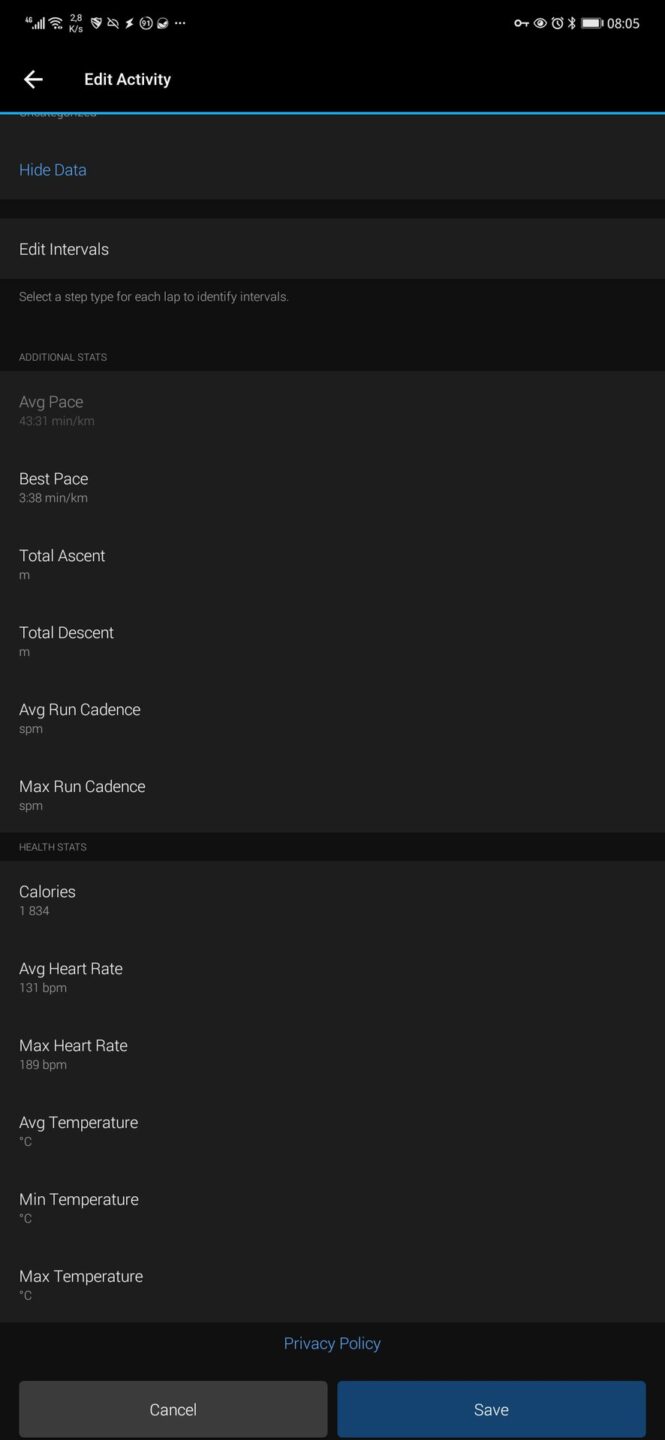How to edit activities and workouts in Garmin Connect - Android Authority