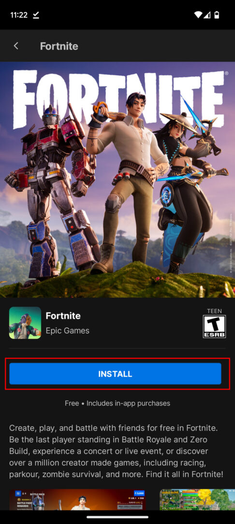 Here's how to install Fortnite for Android and iOS right now