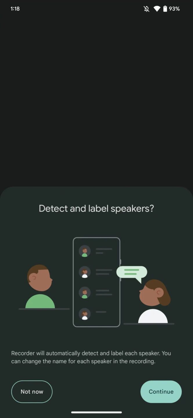 Google's Pixel Recorder app just got even better with speaker labels