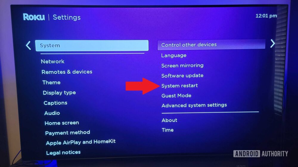 How to restart your Roku TV - Android Authority