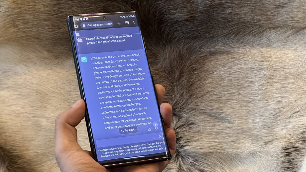 I used AI to settle the Android vs iPhone debate, here's how it went ...