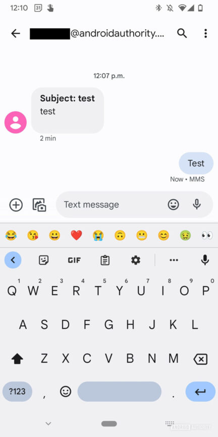 How to send an email to text - Android Authority