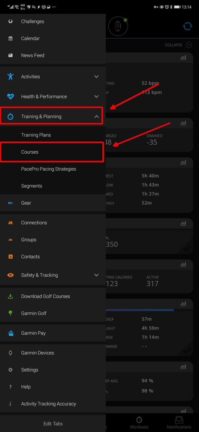 Here's how to create custom training routes with Garmin's route planner