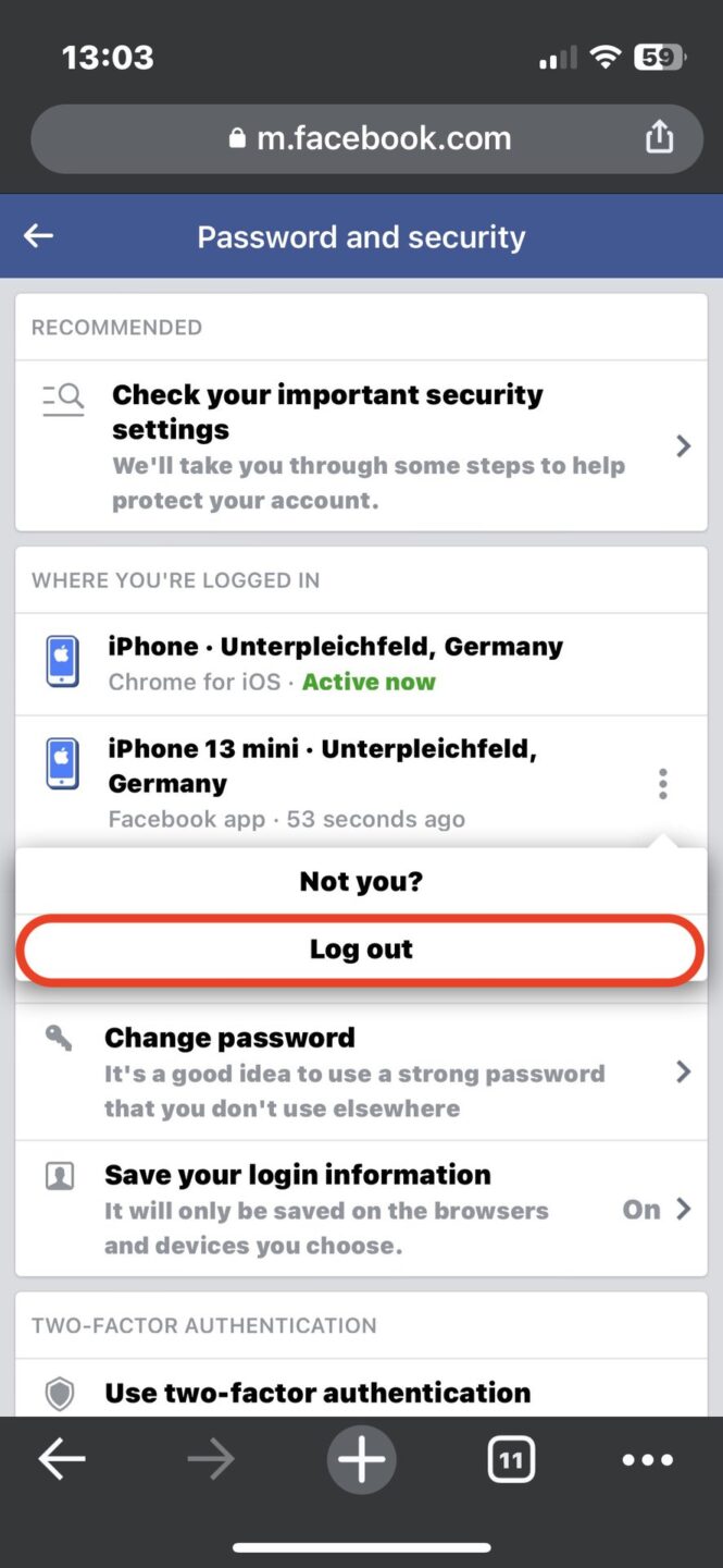 How to log out of Facebook Messenger - Android Authority