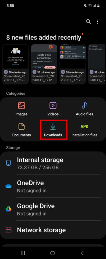 How to delete downloaded files on an Android device - Android Authority