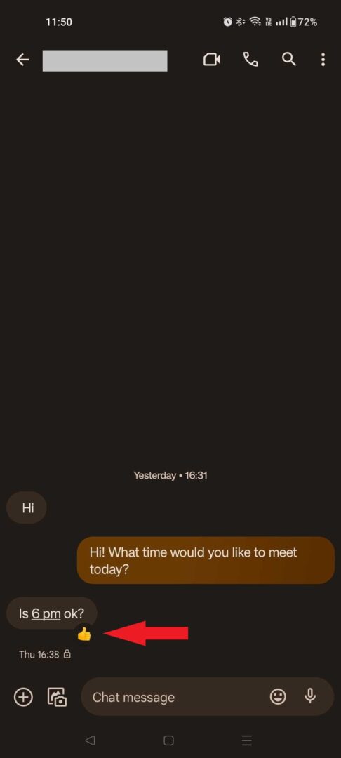How to like a text message on Android - Android Authority