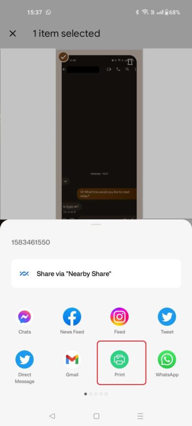 How to print text messages from your Android phone - Android Authority