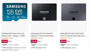 Save up to 48% on Samsung storage drives in this flash sale