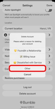 How to pause or delete your Bumble account - Android Authority