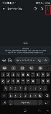 How to send a group text on Android - Android Authority