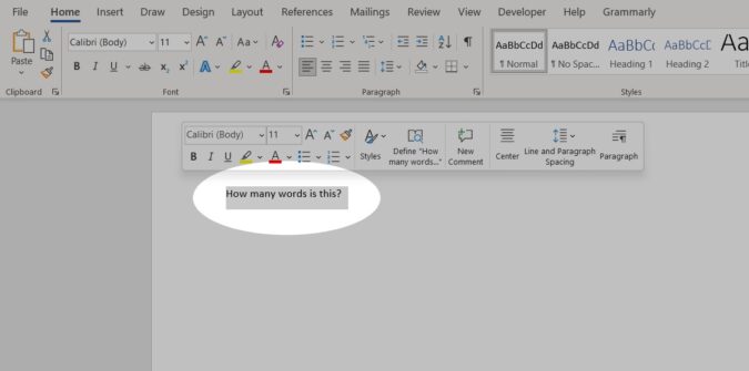 How to check the word count in Microsoft Word - Android Authority