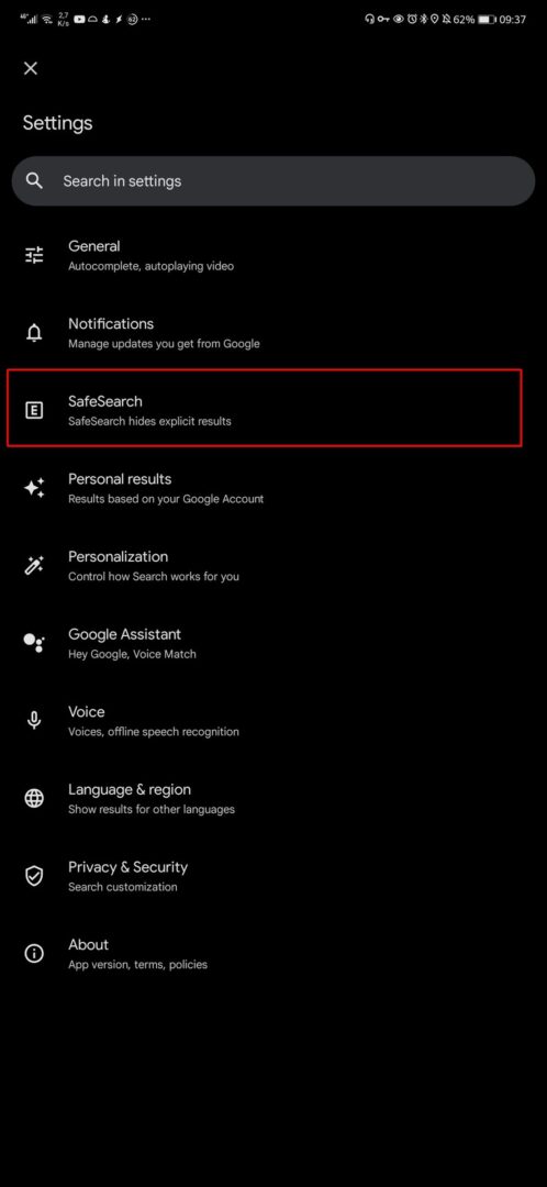 How to turn off Safe Search on Google - Android Authority