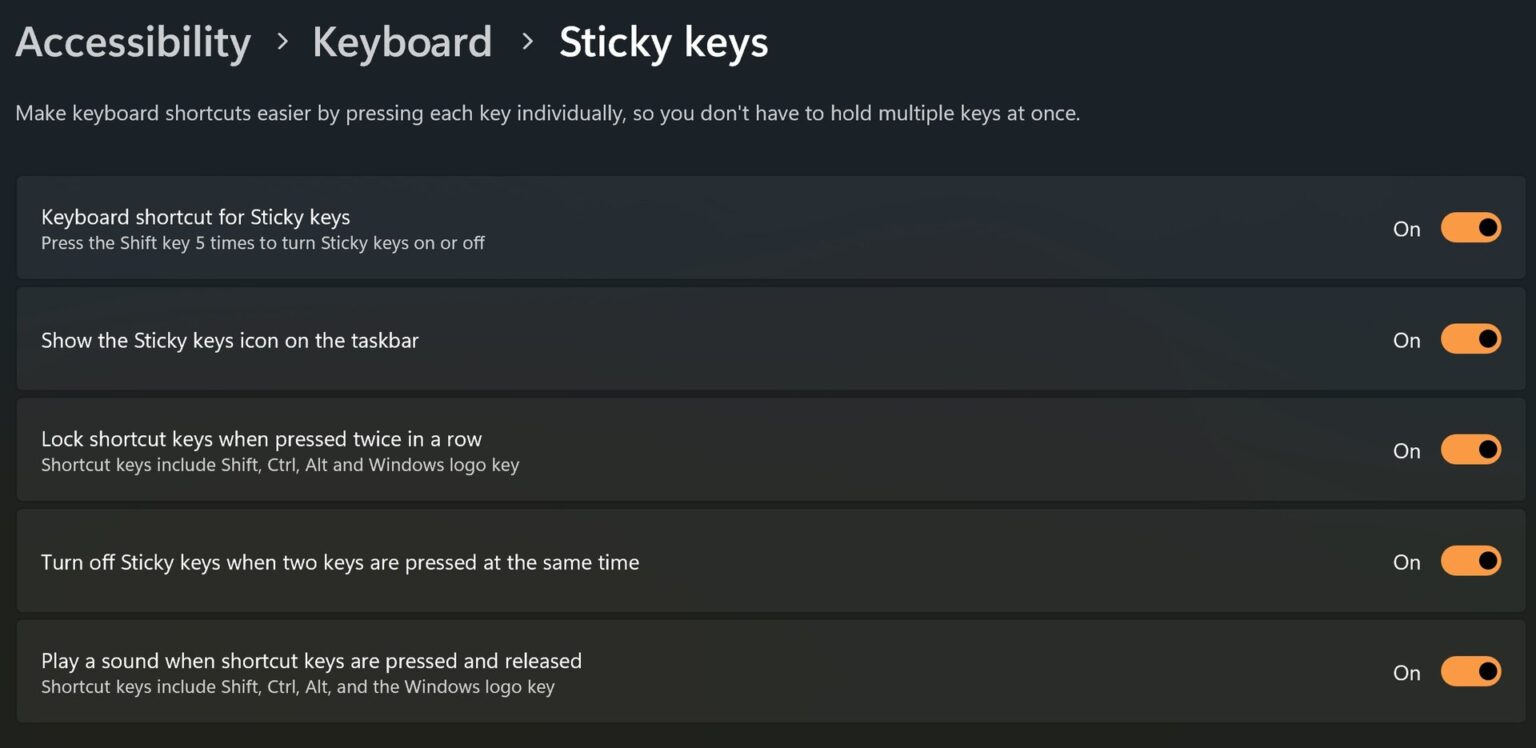 How to turn sticky keys on or off in Windows - Android Authority
