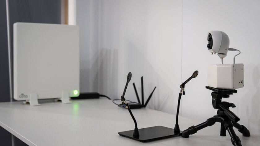 The ARCHOS Cota is a security camera with wireless power