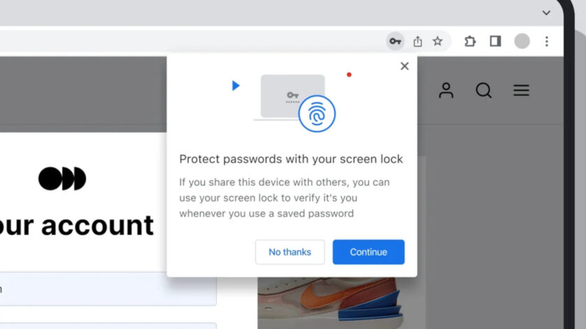 Google Chrome on desktop is getting a biometric boost - Android Authority