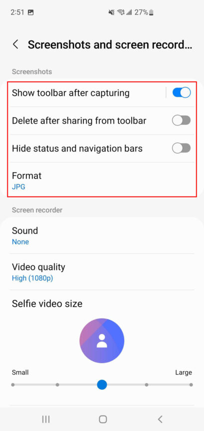 How to take a screenshot on the Samsung Galaxy S23 phones