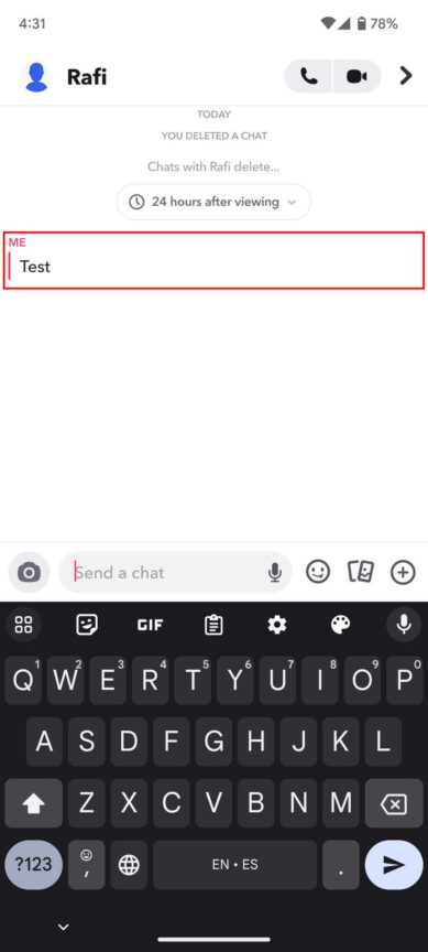 How to delete a Snapchat message or conversation - Android Authority