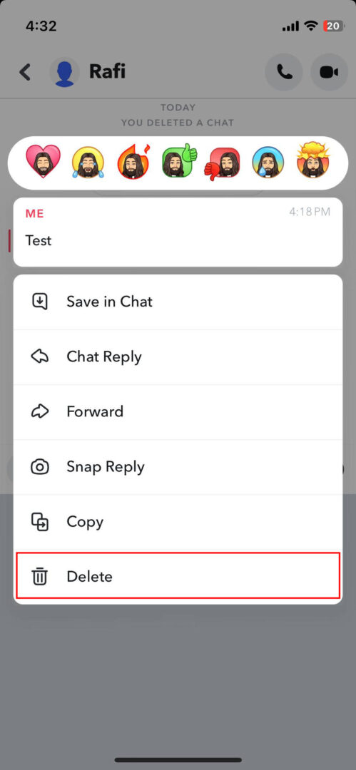 How to delete a Snapchat message or conversation - Android Authority