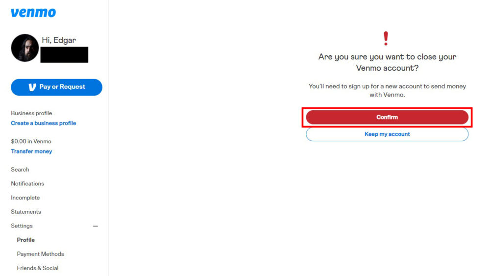 How to completely delete your Venmo account - Android Authority