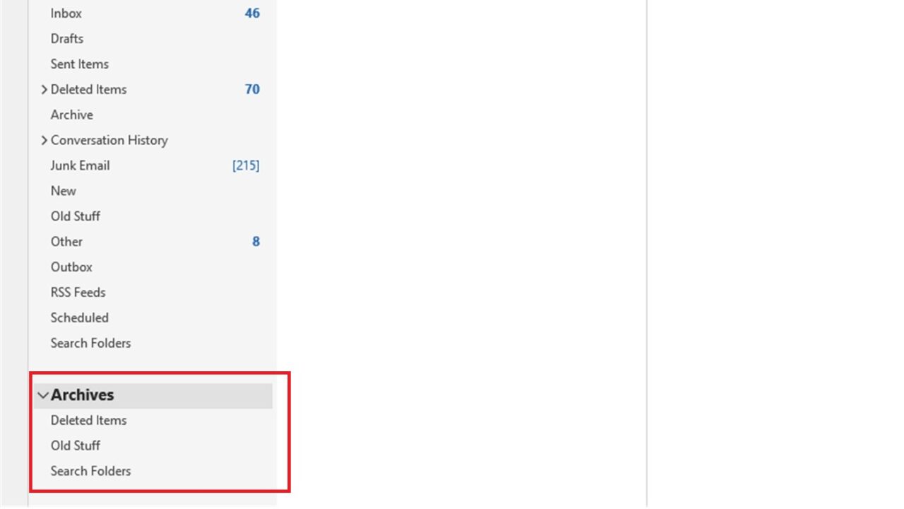 Archiving emails in Outlook: Here's what you need to know