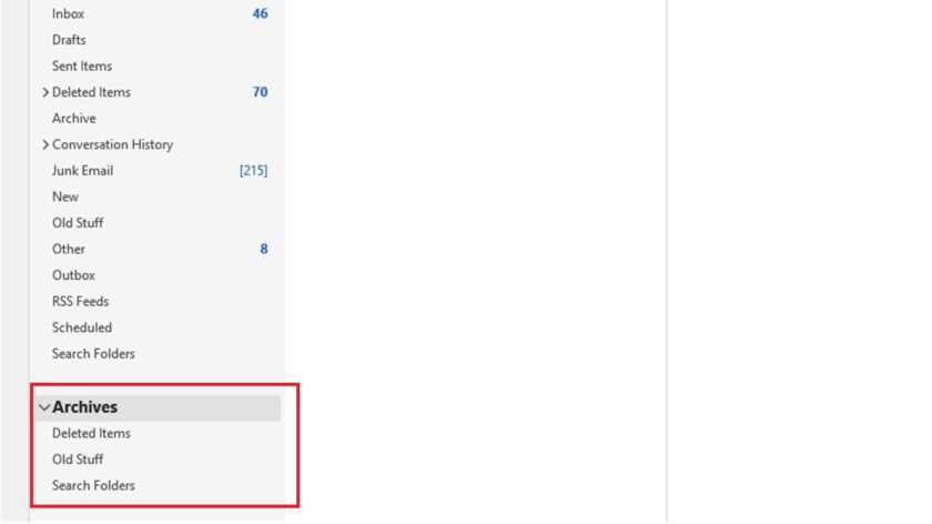 Archiving emails in Outlook: Here's what you need to know