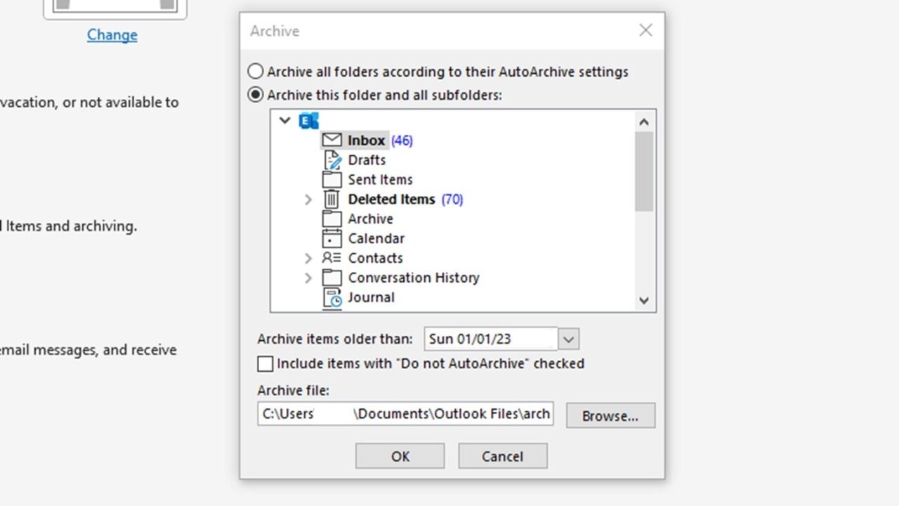 Archiving emails in Outlook: Here's what you need to know