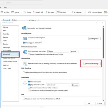 Archiving emails in Outlook: Here's what you need to know