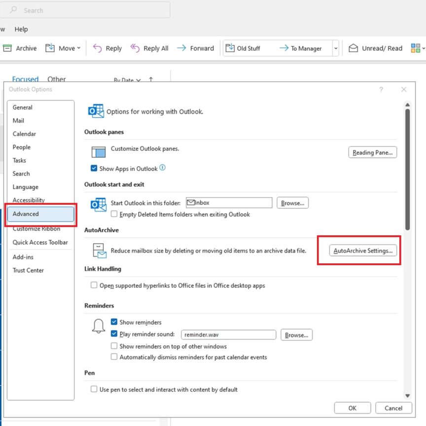 Archiving emails in Outlook: Here's what you need to know