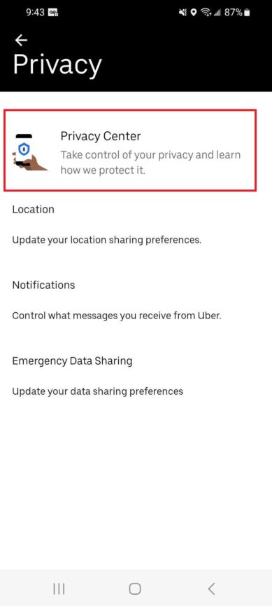 How to delete your Uber account - Android Authority