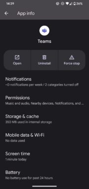 How to clear Microsoft Teams cache - Android Authority