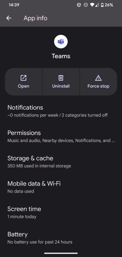 How to clear Microsoft Teams cache - Android Authority