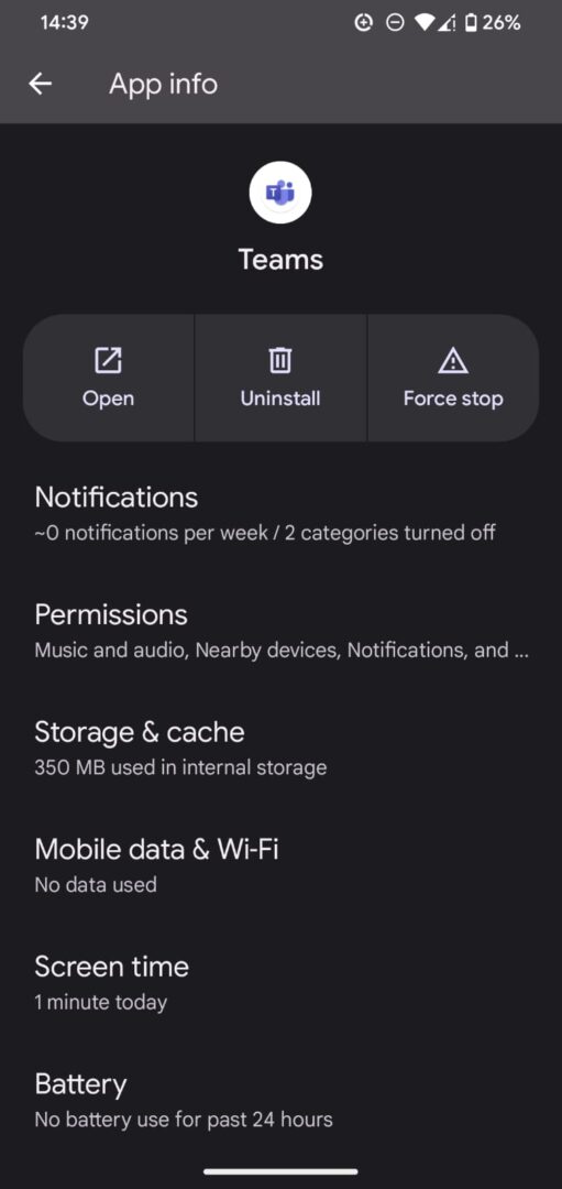 How to clear Microsoft Teams cache - Android Authority
