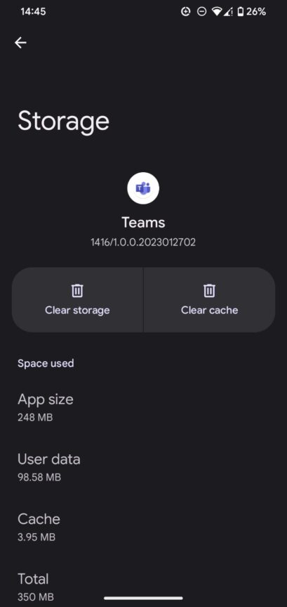 How to clear Microsoft Teams cache - Android Authority