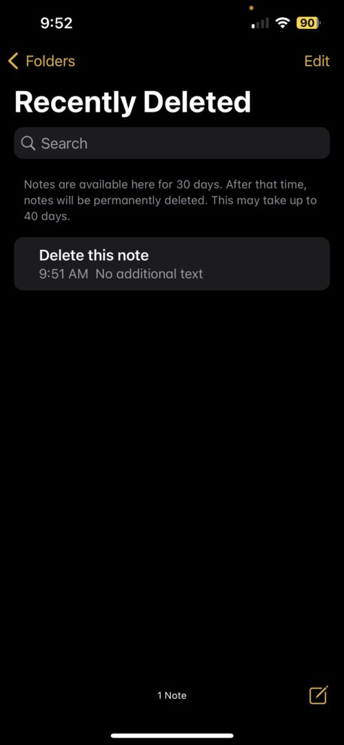 How to recover deleted notes on an iPhone - Android Authority