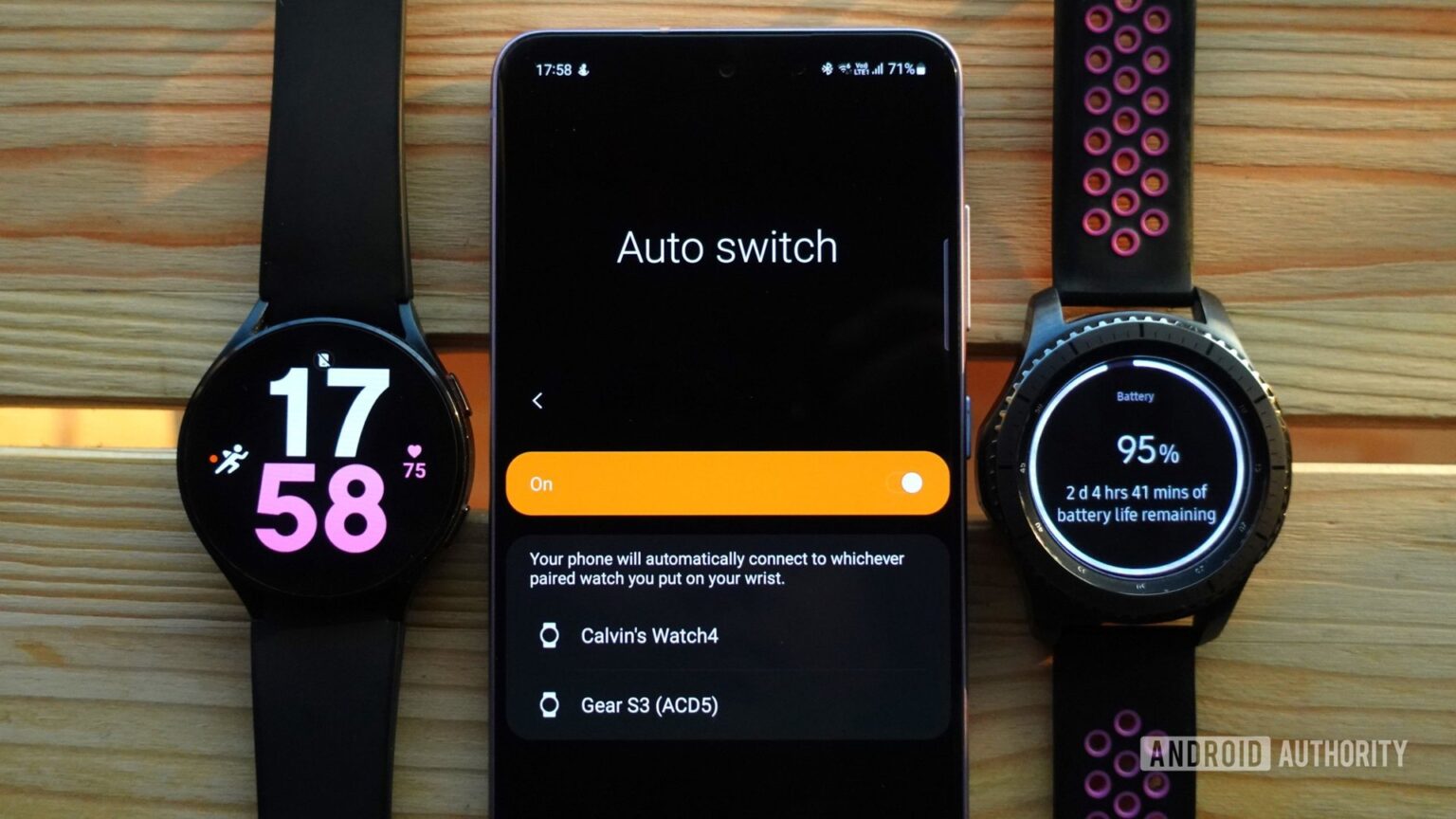 Samsung's Auto switch feature solved my smartwatch battery anxiety