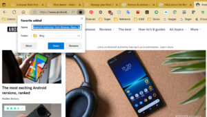 How to access bookmarks in the Edge browser - Android Authority