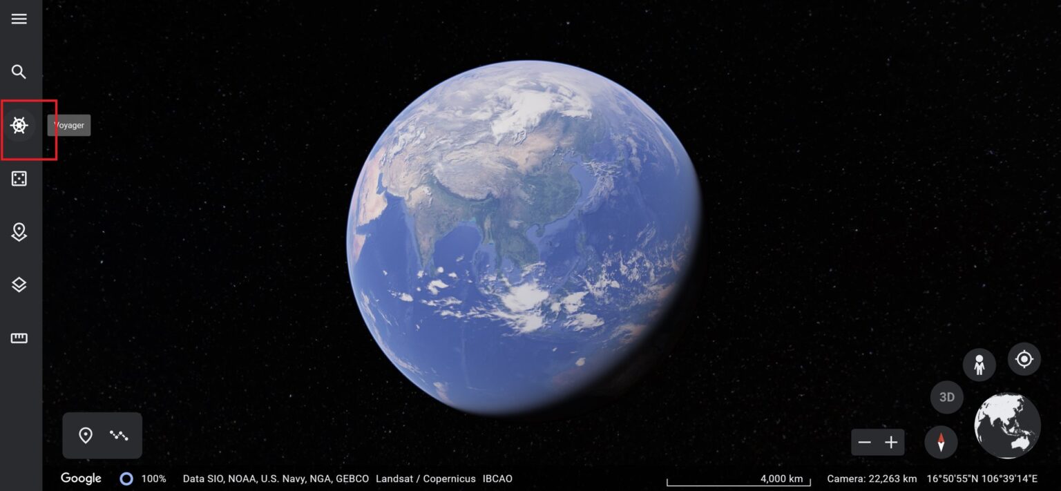 How to go back in time on Google Earth - Nation Online