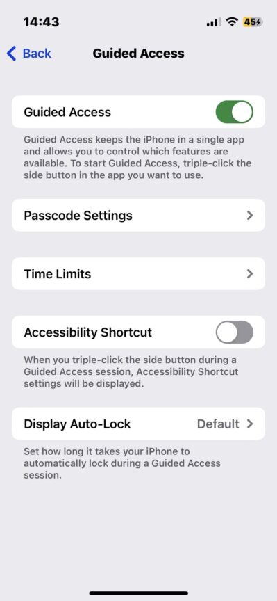 How to lock your iPhone screen when your kids watch videos