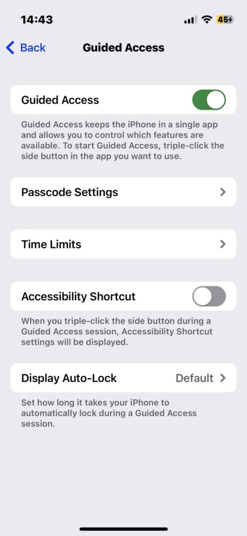How to lock your iPhone screen when your kids watch videos