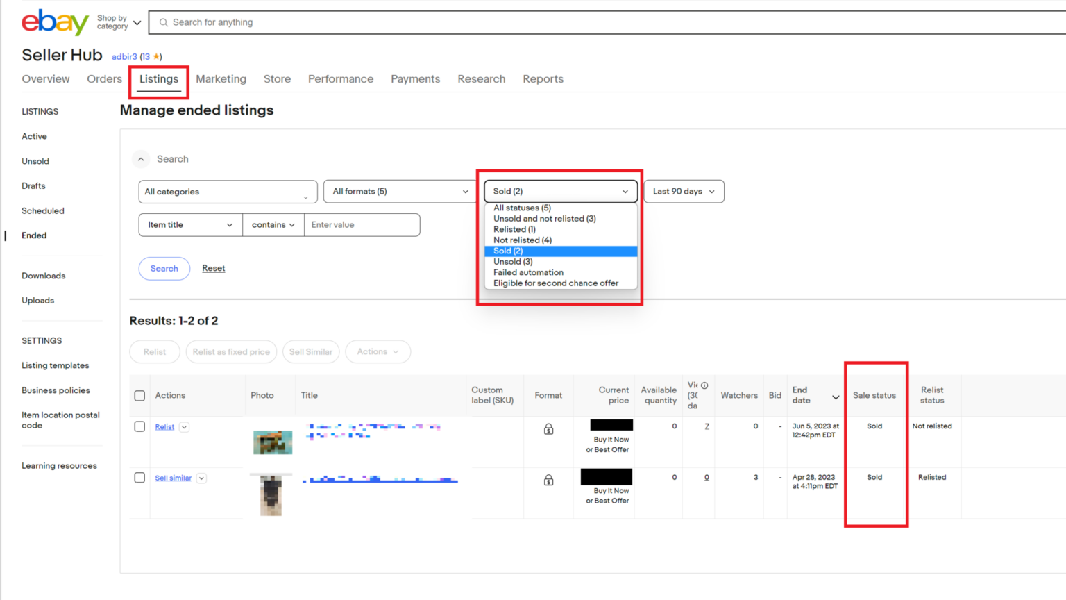 How to see sold items on eBay to set the right price - Android Authority