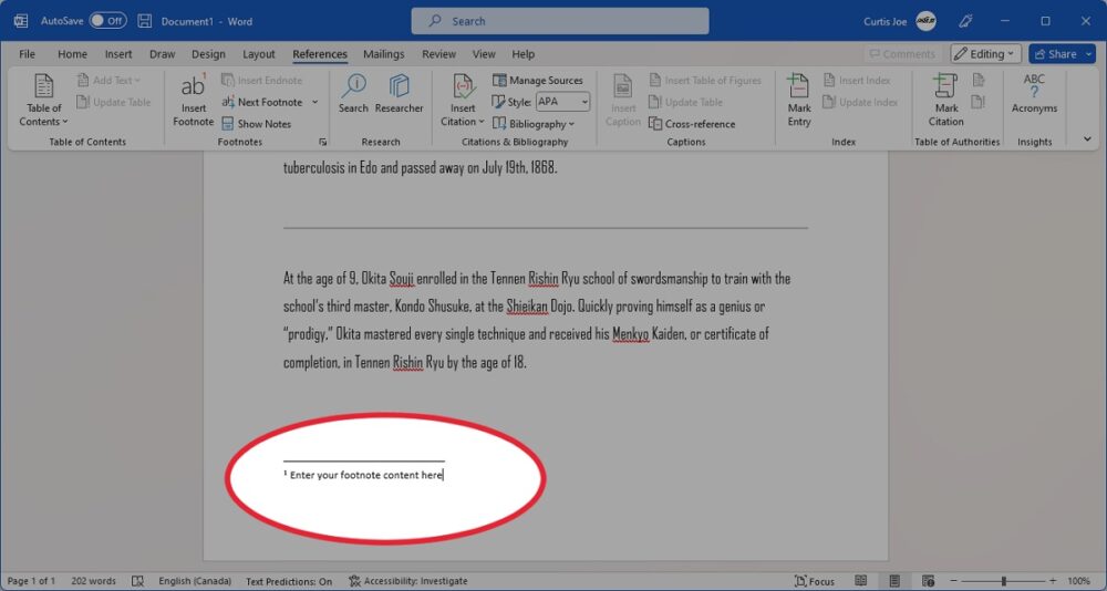 How to add footnotes in Word - Android Authority