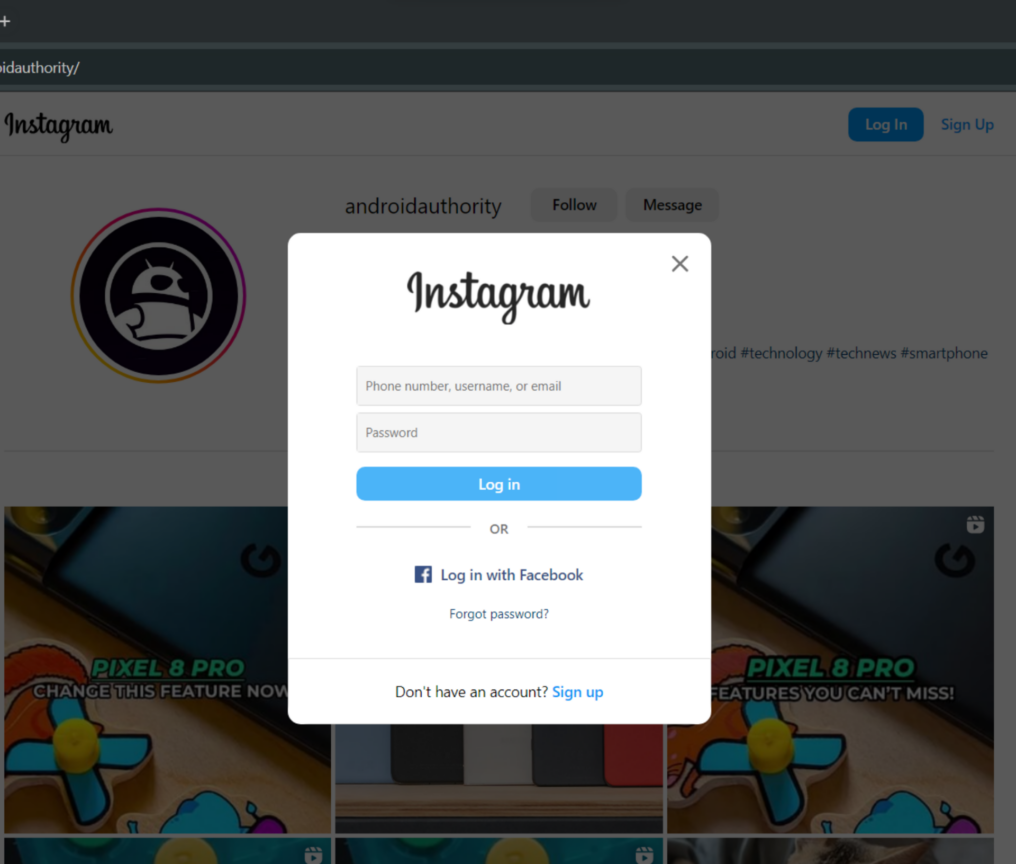How to view Instagram posts and stories without an account