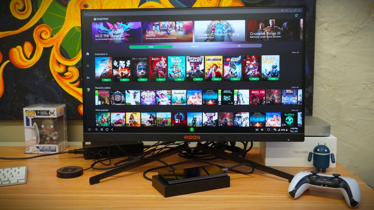 Galaxy S23 Ultra gaming with Samsung Dex is the best of both worlds